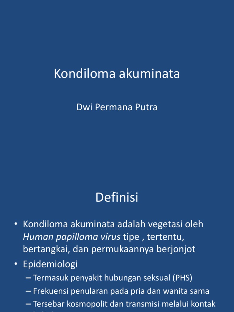 Kondiloma Akuminata | PDF