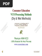 Virgin Coconut Oil Processing Guide | PDF | Coconut Oil | Chemical ...