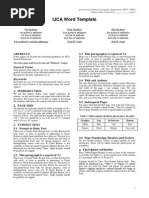 AIPCP Article Template | PDF | Microsoft Word | Times New Roman