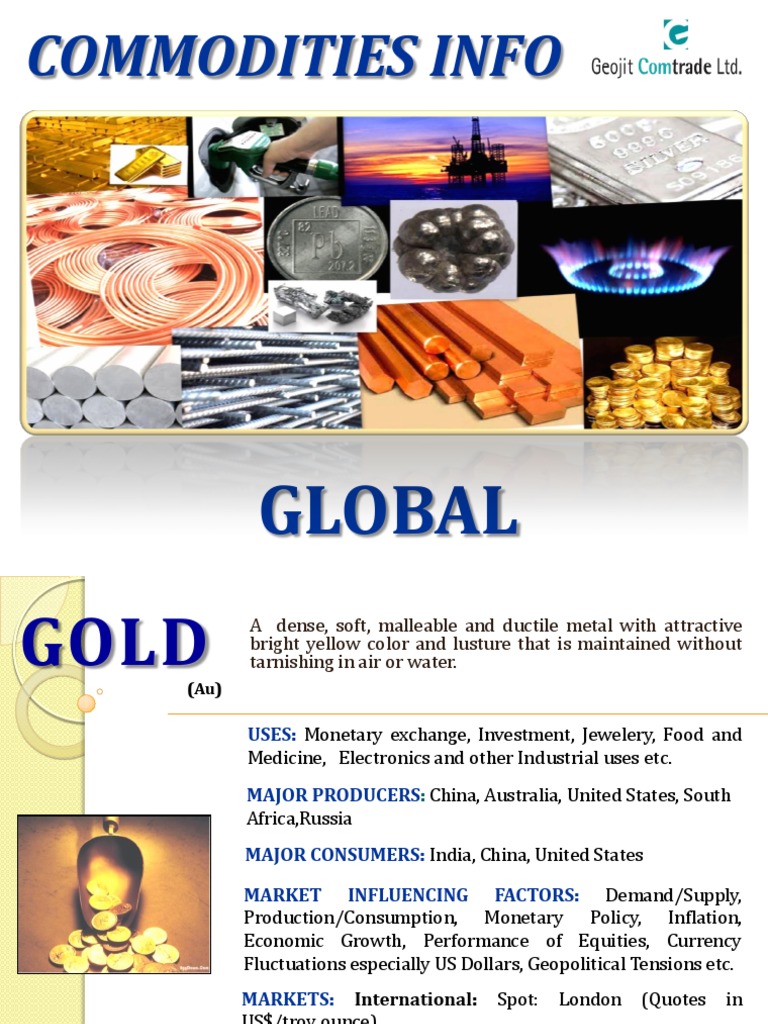 Commodities Info Global | PDF | Copper | Nickel