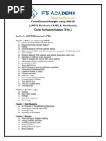 Measuring Force On A Point Mass in ANSYS® Mechanical (Workbench) | PDF ...