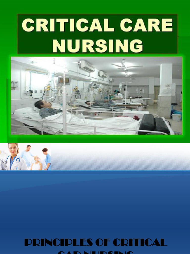 Principles of Critical Care Nursing | PDF | Intensive Care Medicine ...