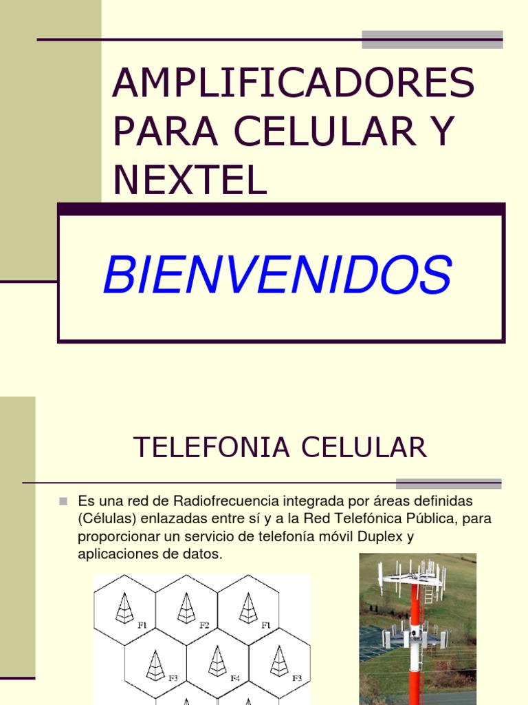 Como Trabajan Las Radio Bases de Nextel PDF | PDF | Antena (Radio) | Gsm