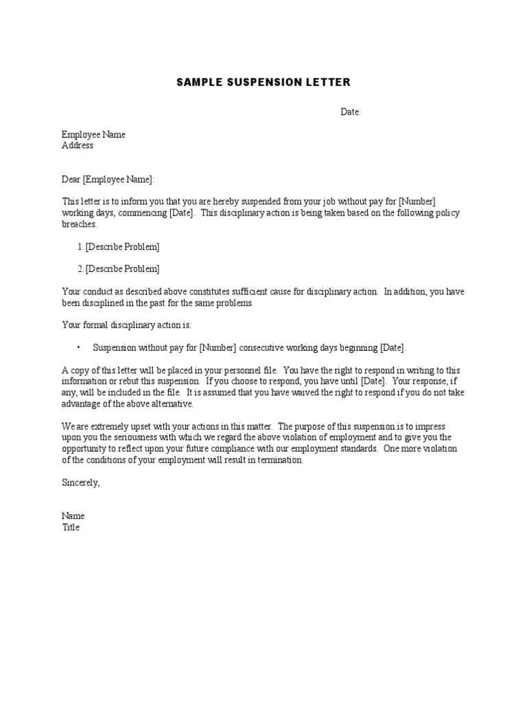 Suspension Letter Format Suspension Letter Of Shri Chaman Lal Gupta