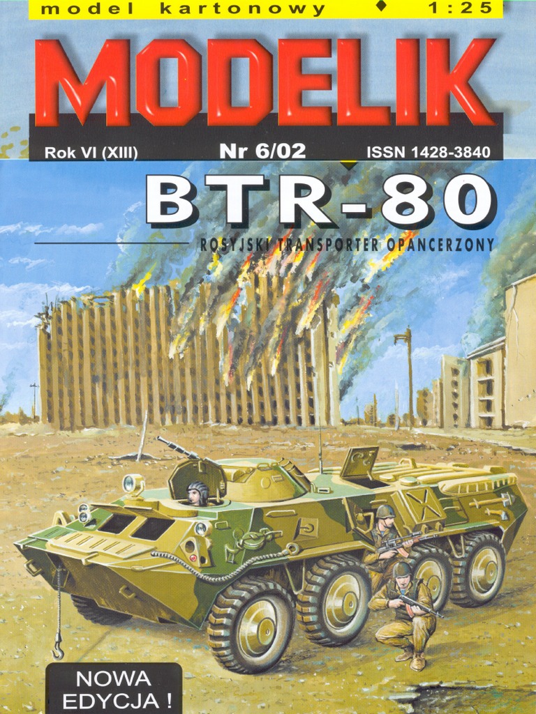 (Modelik 2002 06) - BTR 80 | PDF