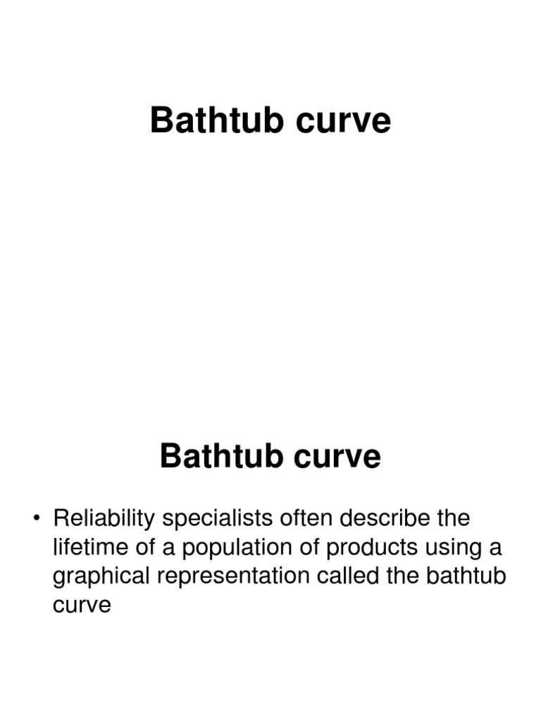 Bath Tub Curve | PDF | Reliability Engineering | Engineering