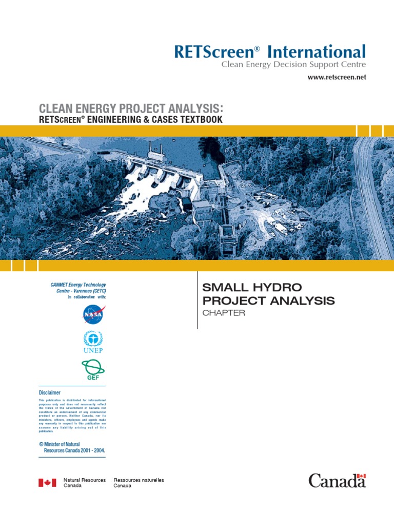 Small Hydro Analysis | Download Free PDF | Hydroelectricity | Dam