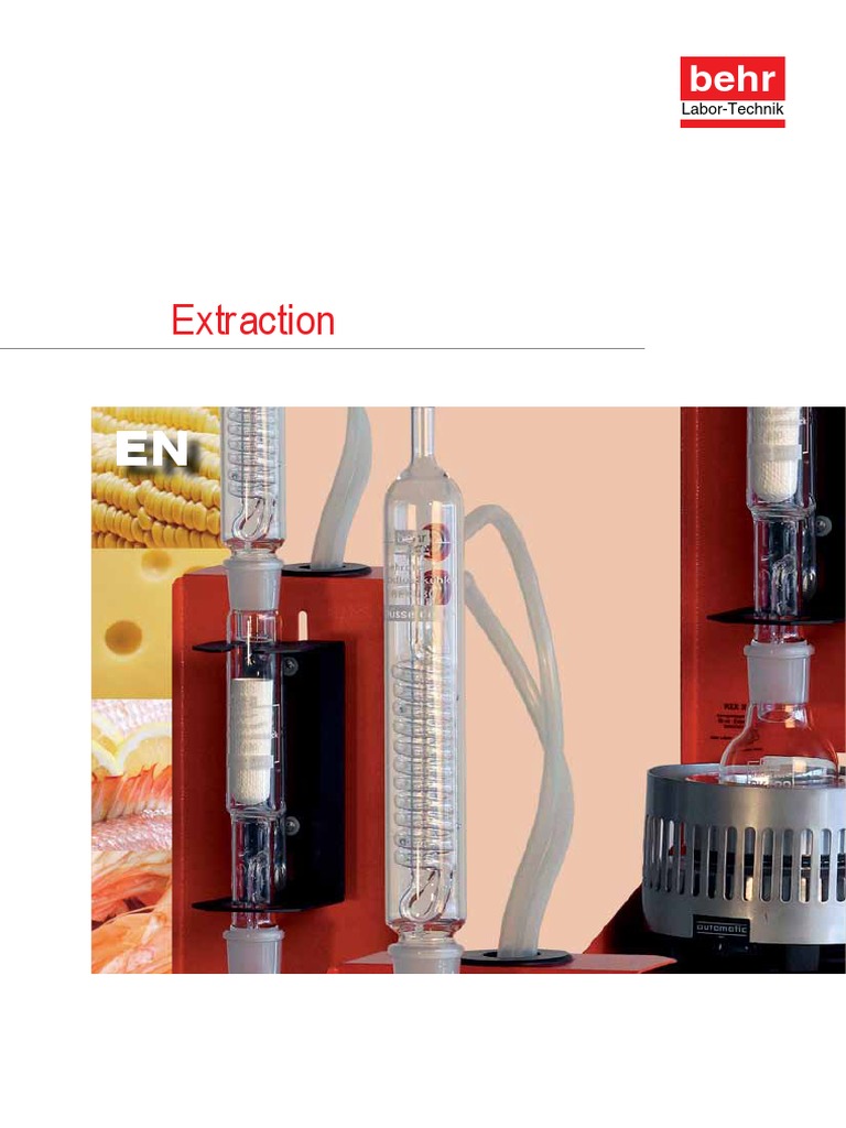 Behr Labor Technik Extraction En-1 | PDF | Filtration | Distillation
