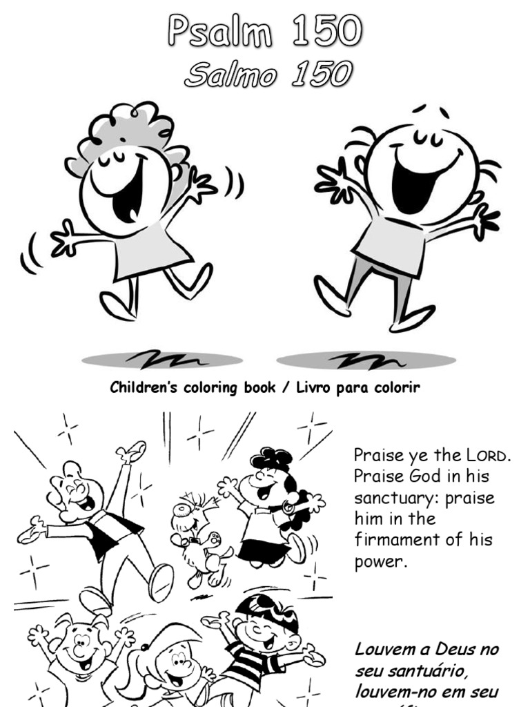 Psalm 150 Coloring Book for Kids | PDF
