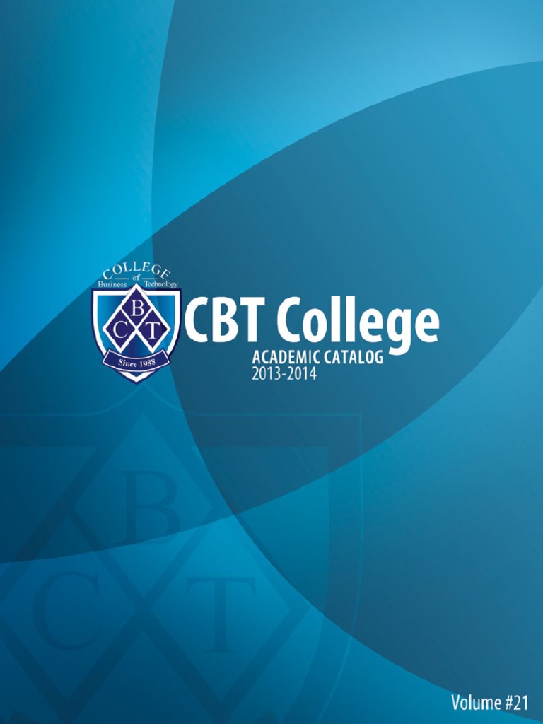 Catalog CBT College | PDF | Student Financial Aid In The United States ...