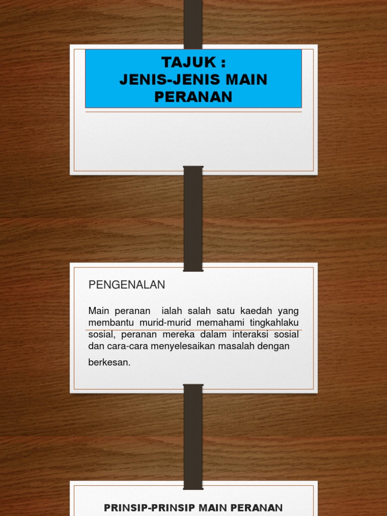 Jenis-Jenis Main Peranan | PDF