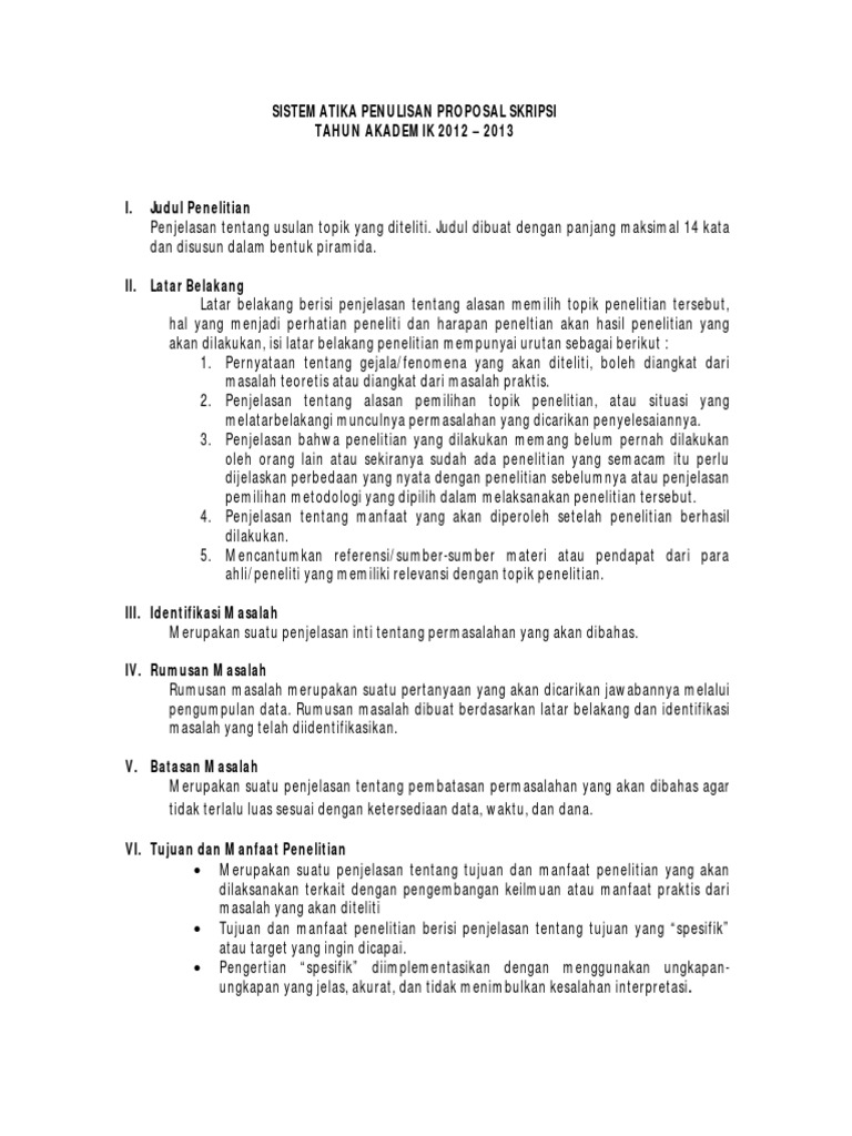 Format Penulisan Skripsi Pdf Karier Perkembangan Seni