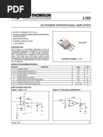 LM741 Complete Data Sheet and Specs | PDF | Operational Amplifier ...