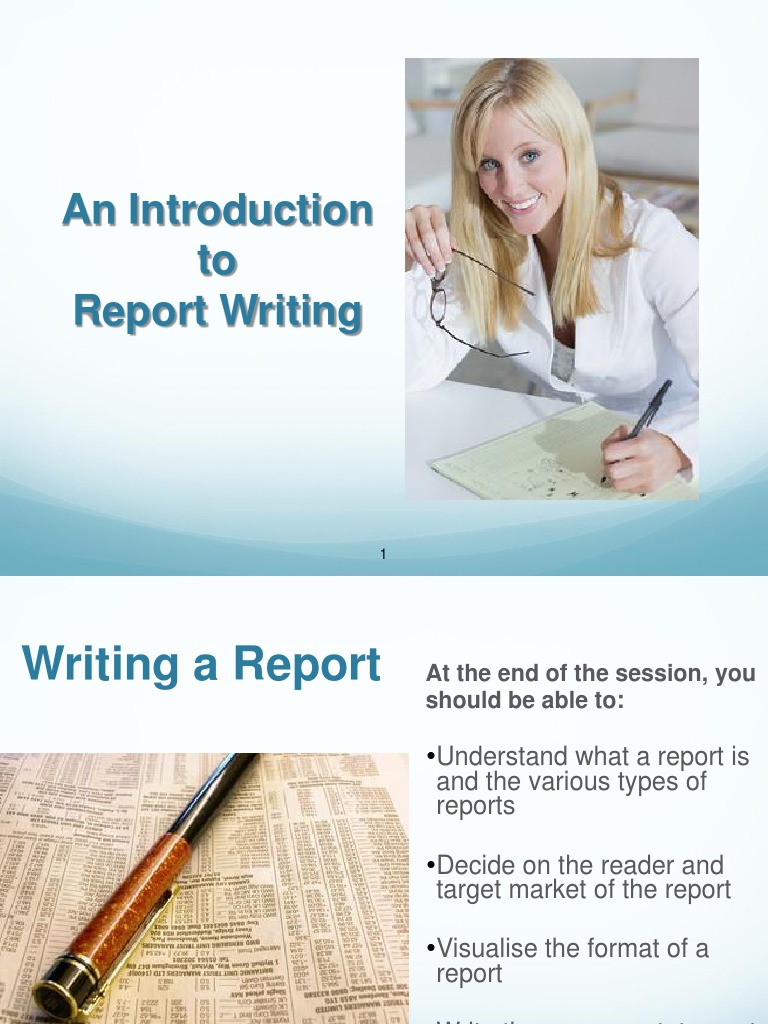 Introduction To Report Writing | PDF | Survey Methodology | Social Media