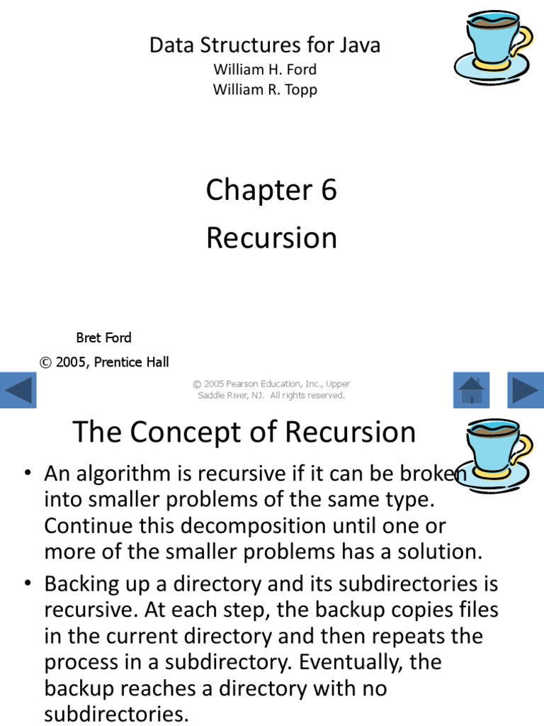 Data Structures For Java Recursion Pdf Integer Computer Science 6618