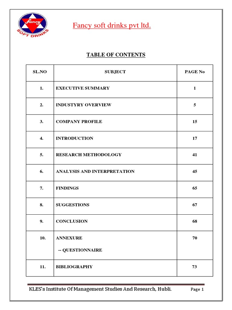 Final Project Fancy Soda | PDF | Soft Drink | Drink