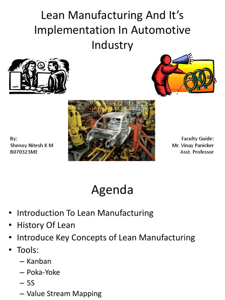 Lean Manufacturing in Automotive Industry | PDF | Lean Manufacturing ...