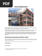 Metsec Steel Framing System | PDF | Framing (Construction) | Drywall