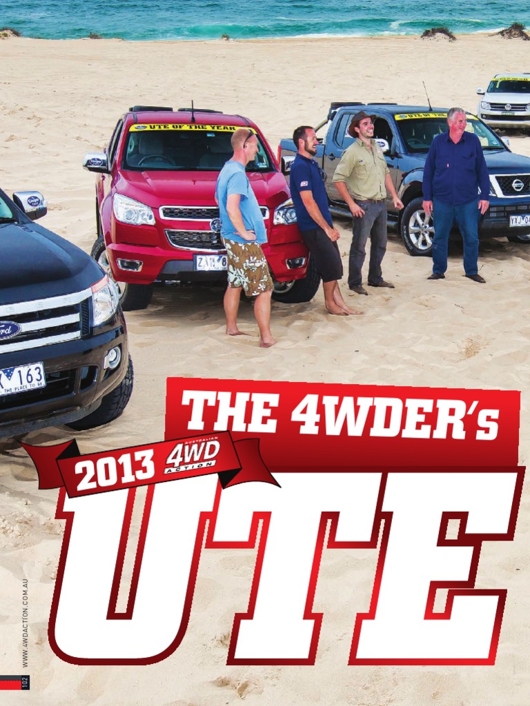 2013 4wd Action Ute of The Year Web | PDF | Four Wheel Drive | Pickup Truck