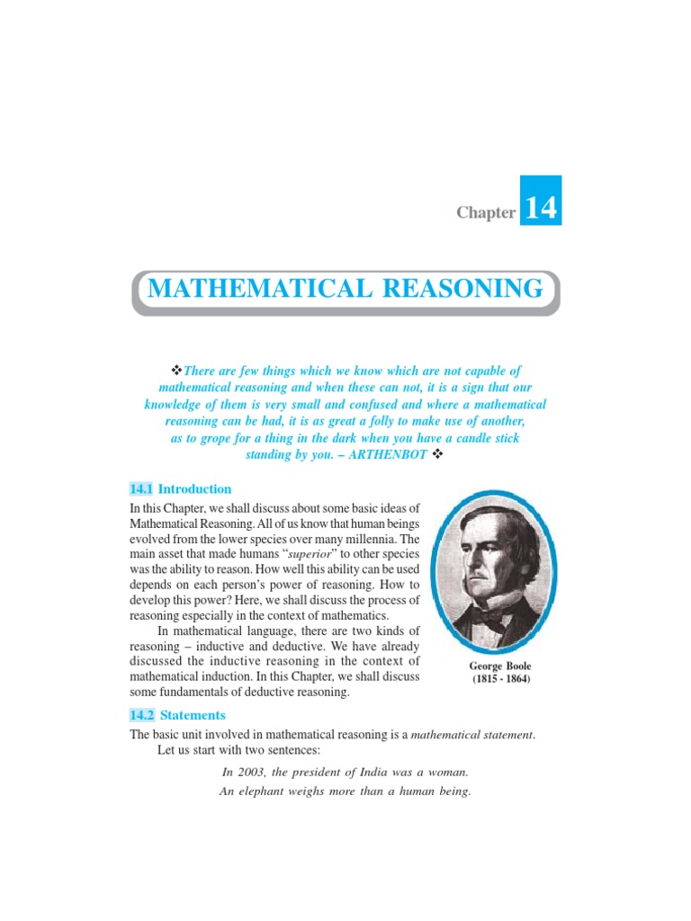 Mathematical Reasoning | PDF | Numbers | Rectangle