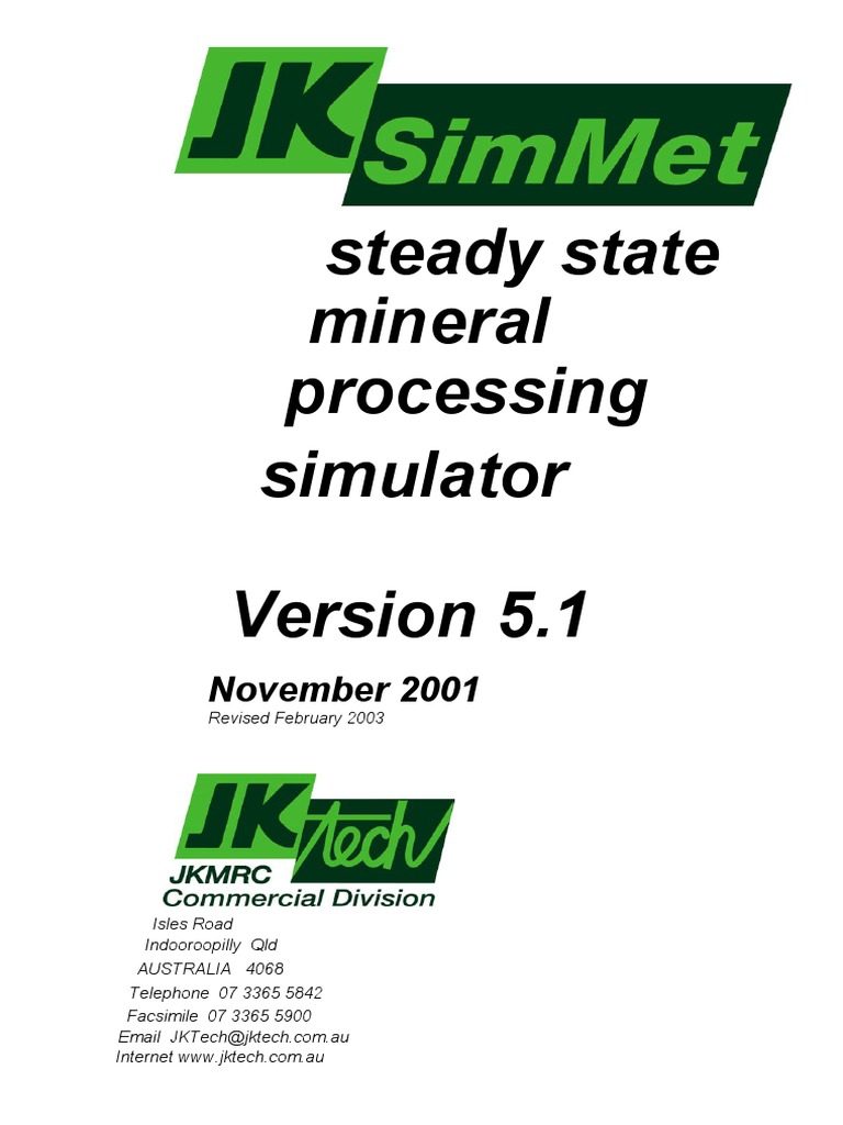 Manual JKSimMet V5.1 | PDF | Simulation | Installation (Computer Programs)