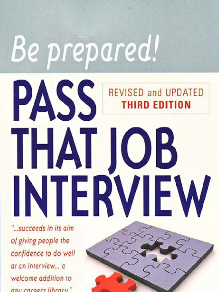 Pass That Job Interview | PDF | Job Interview | Salary