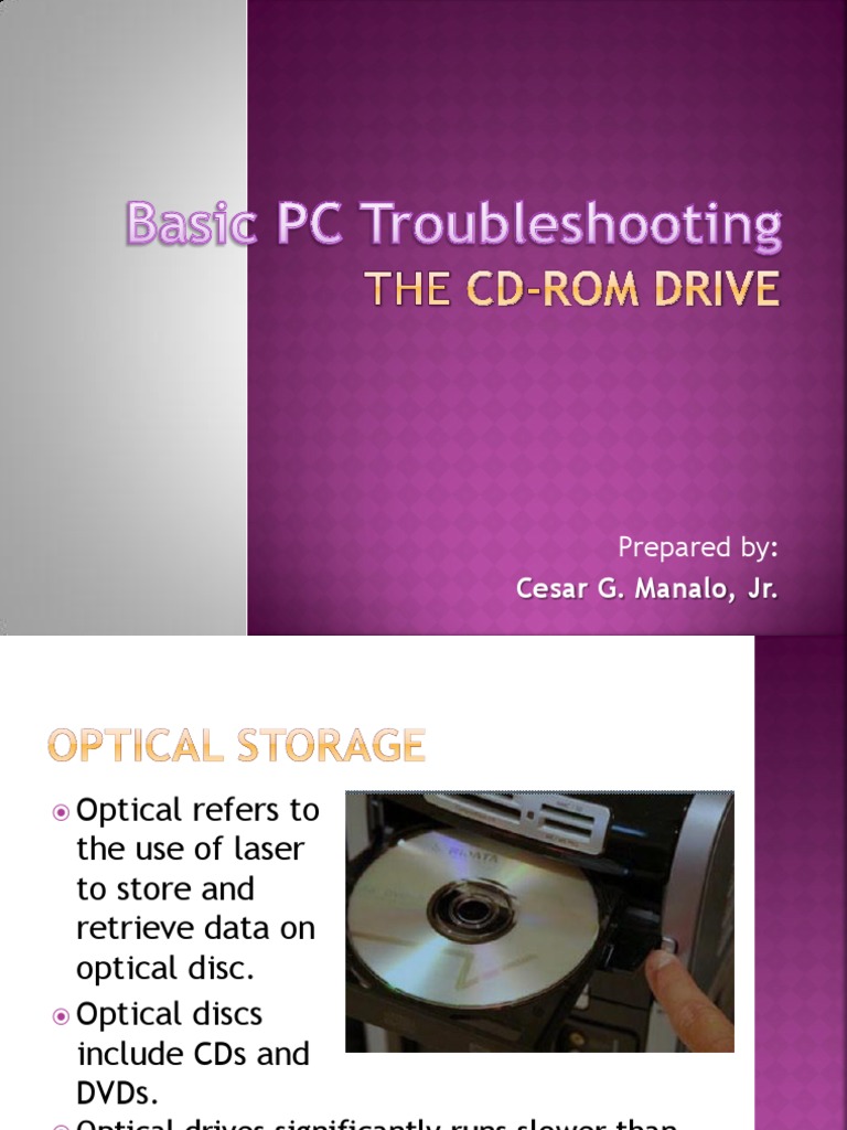 CD Rom Drive | PDF | Compact Disc | Cd Rom