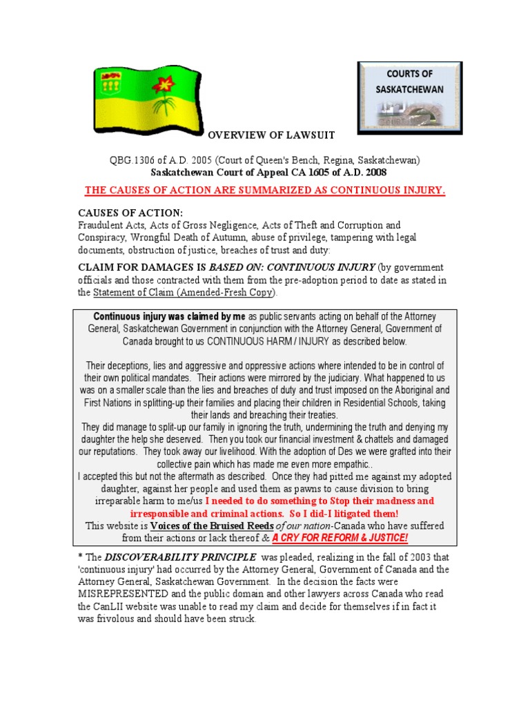 Causes of Action | Defamation | Lawsuit