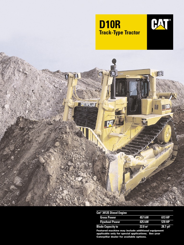 Bulldozer d10r | PDF | Transmission (Mechanics) | Horsepower