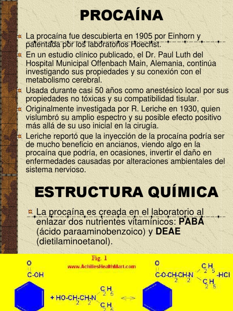 Beneficios y usos de la procaína | PDF | Ligero | Biología Celular)
