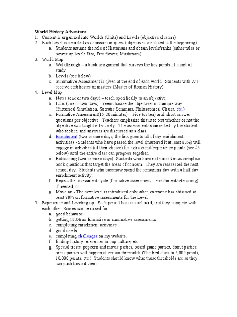 Engaging World History Learning System | PDF