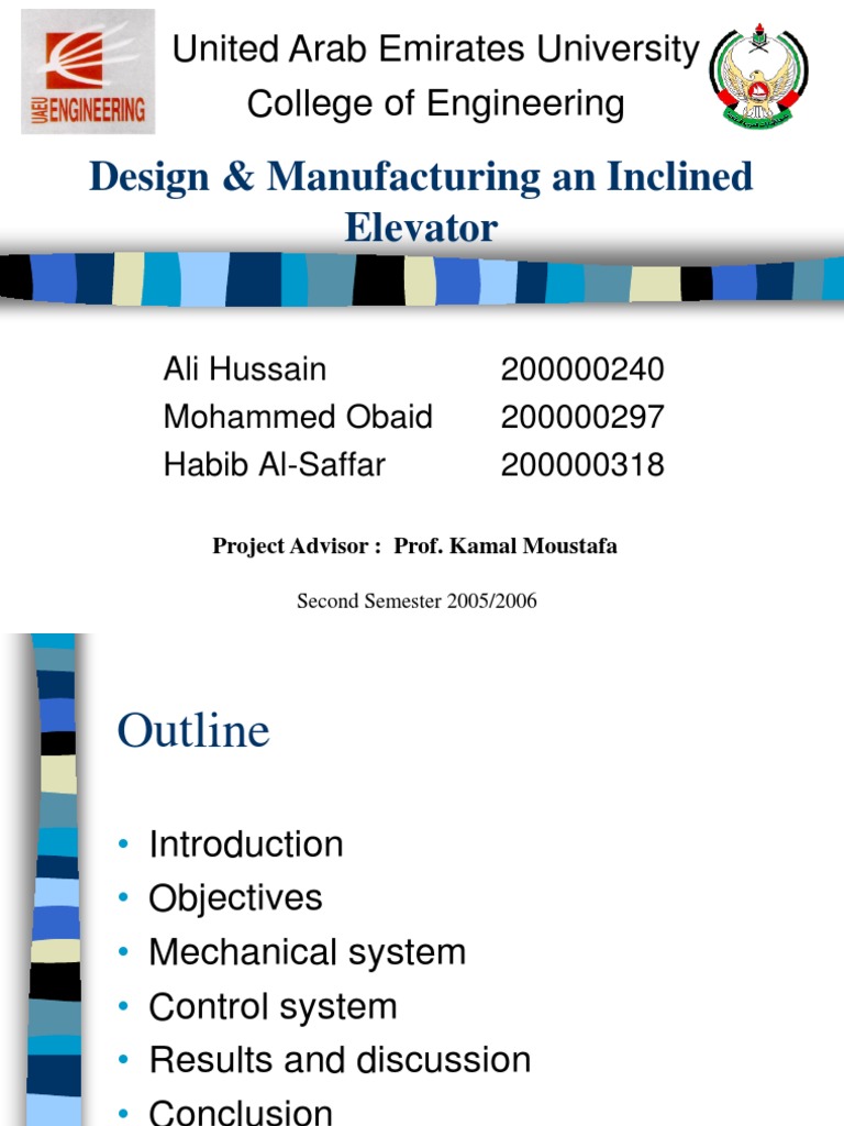 Design and Implementation of an Inclined Elevator Control System Using ...