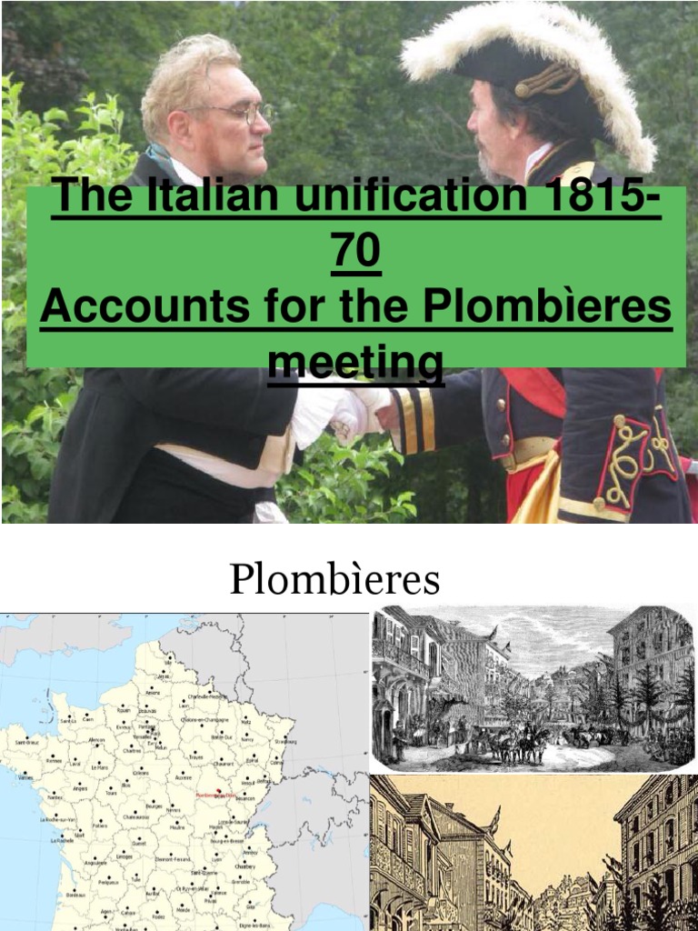 The Unification of Italy | PDF
