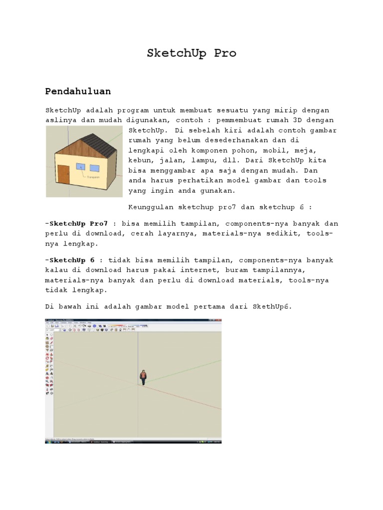 Panduan Lengkap SketchUp Pro | PDF