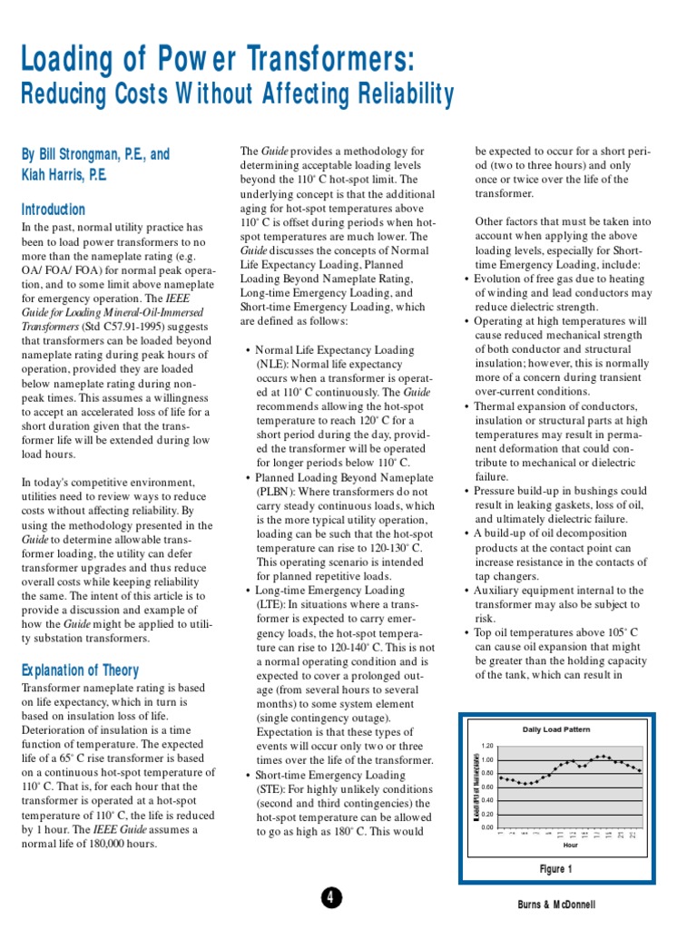 Maximizing Transformer Capacity Through Strategic Overloading: A Methodology for Increasing ...