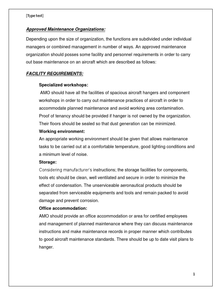 Approved Maintenance Organizations | PDF | Maintenance | Safety