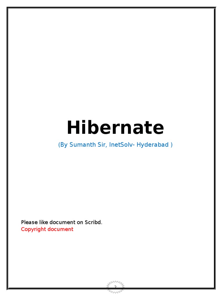 Hibernate (An ORM Tool) | PDF | Object Relational Mapping | Oracle Database