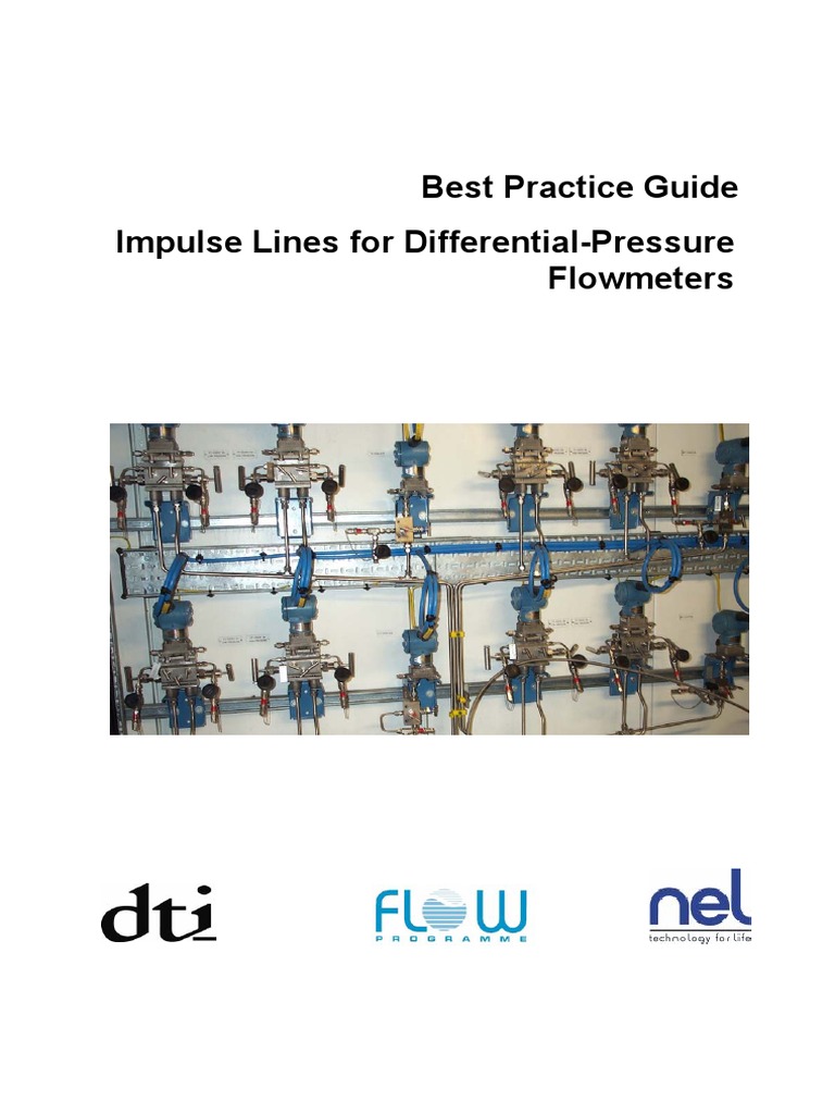 Best Practice Guide Impulse Lines For Differential-Pressure Flowmeters ...