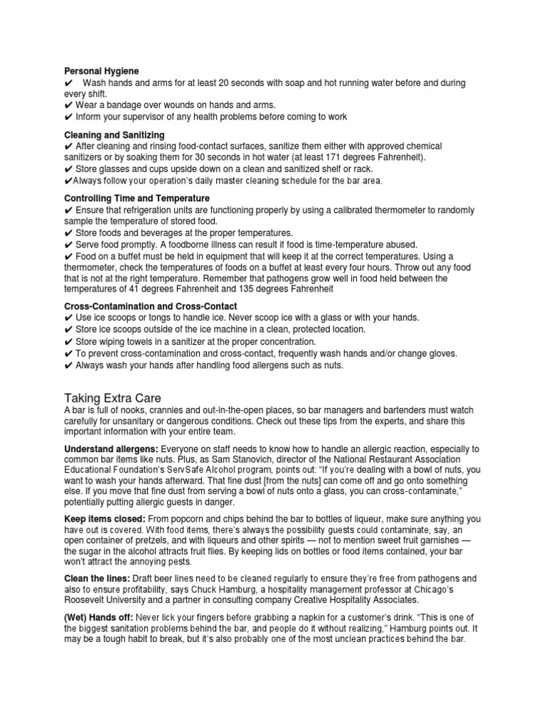 Taking Extra Care | PDF | Thermometer | Hygiene