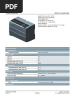 Datasheet Simatic s7-1200 Cpu 1212c Cpu DCDCDC | PDF | Cable Television ...