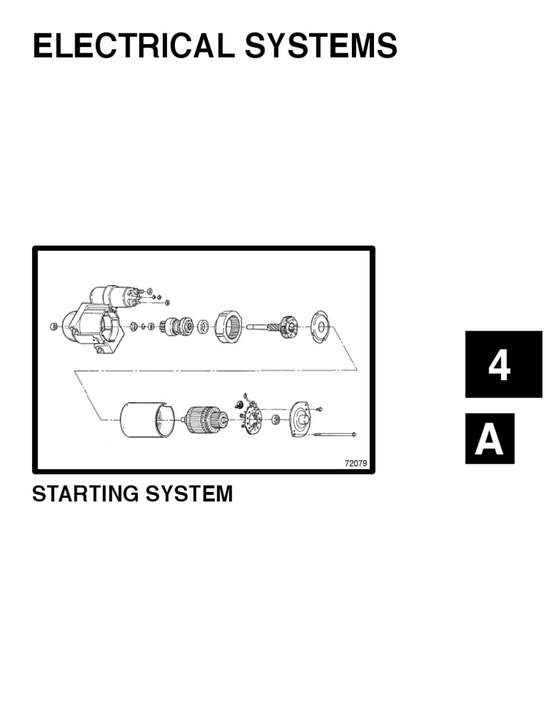 Electrical Systems: Starting System | PDF | Battery Charger | Battery (Electricity)
