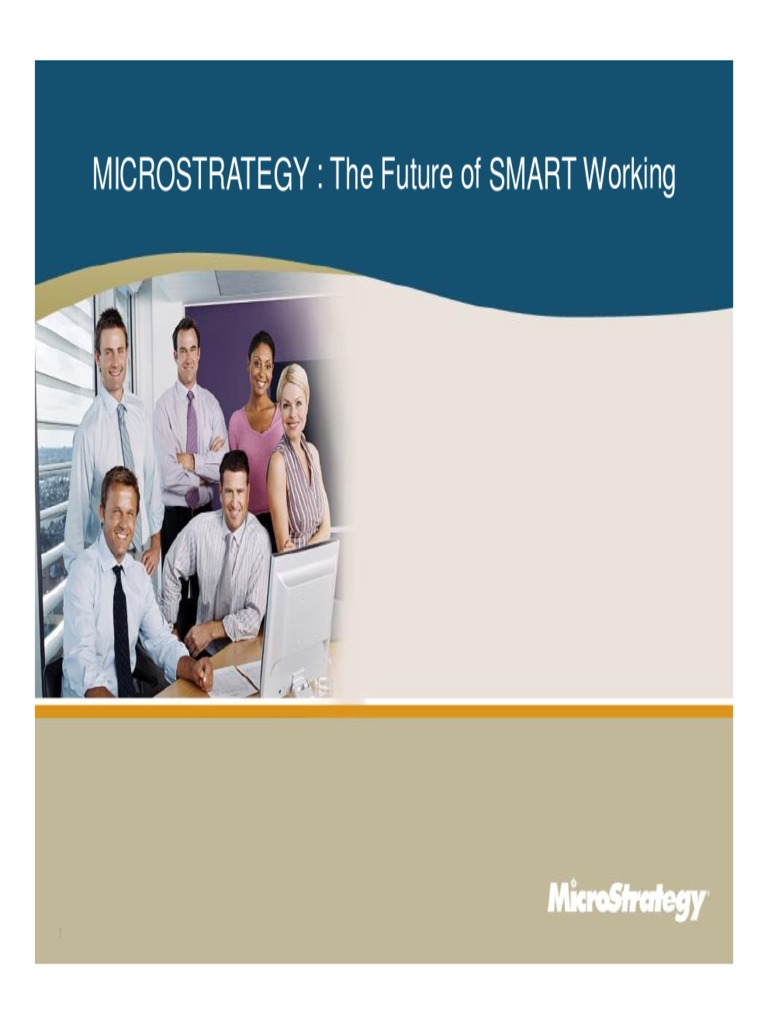 MicroStrategy Mobile | PDF | Business Intelligence | Mobile App