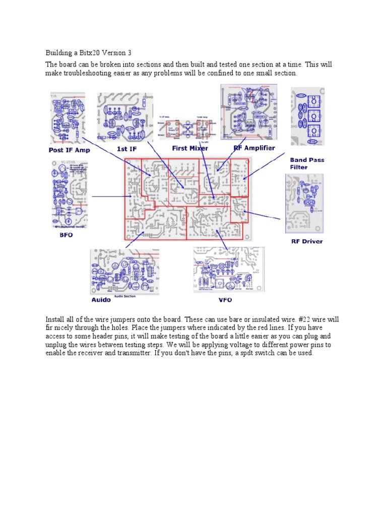 Building A Bitx20 Version 3 | PDF | Amplifier | Resistor