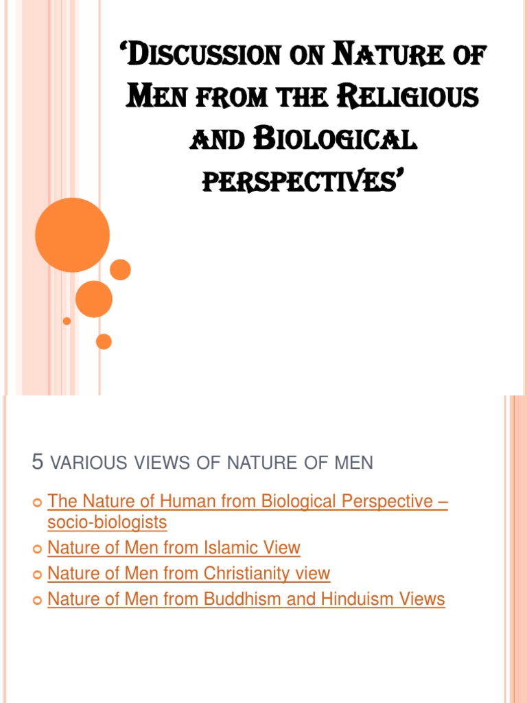 Nature of Man | PDF | Nature Versus Nurture | Human