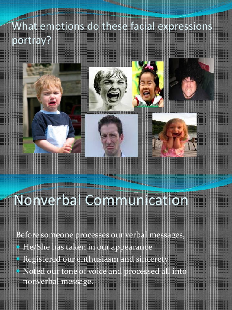 Understanding Nonverbal Communication | PDF | Nonverbal Communication ...