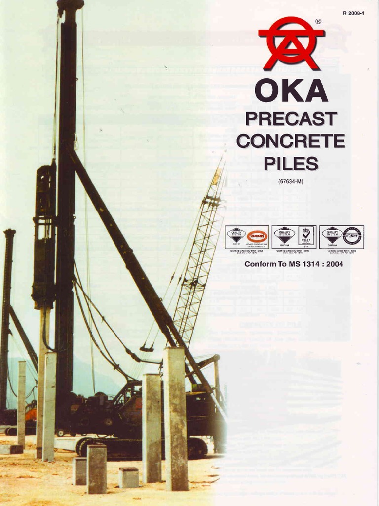 OKA G45 RC - Square Piles | PDF | Deep Foundation | Structural Steel