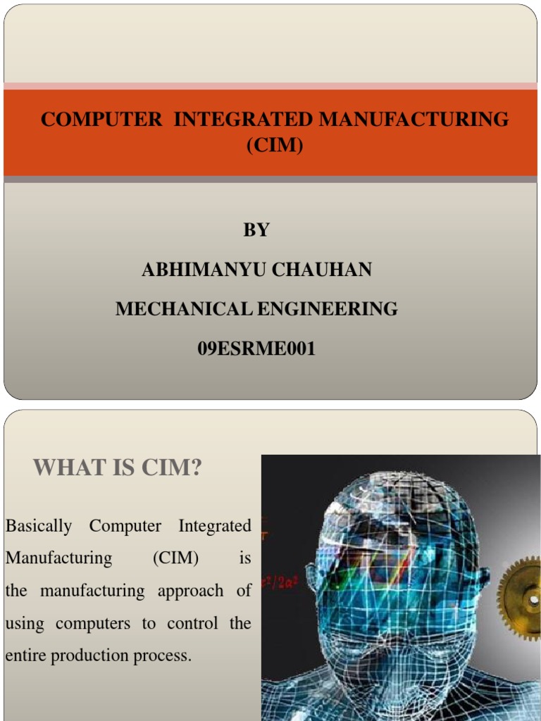 CIM for Engineers and Technologists | PDF | Production And ...