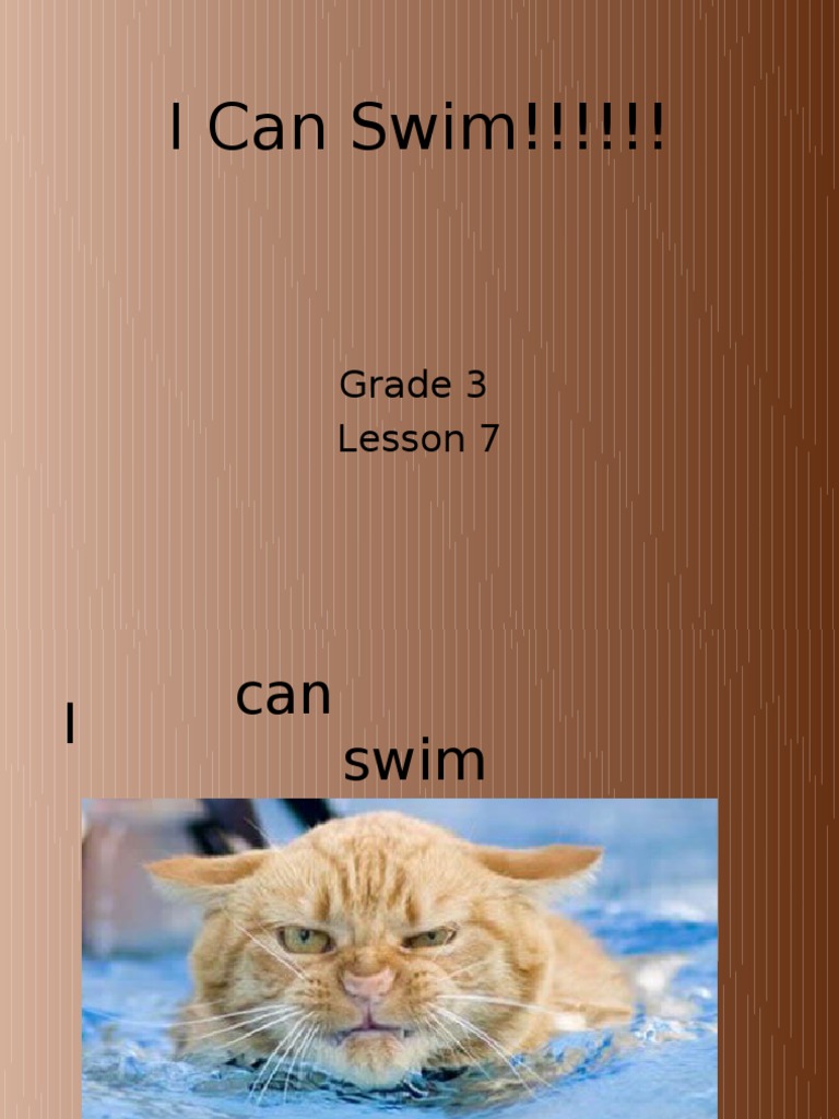 Grade 3 Swimming and Activity Skills | PDF | Language Arts & Discipline