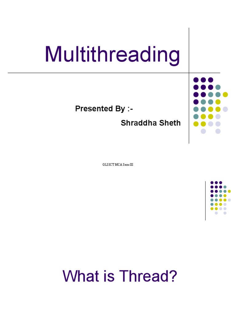 Java and Multi Threading | PDF | Thread (Computing) | Process (Computing)