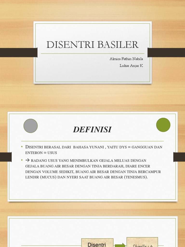 Disentri Basiler | PDF